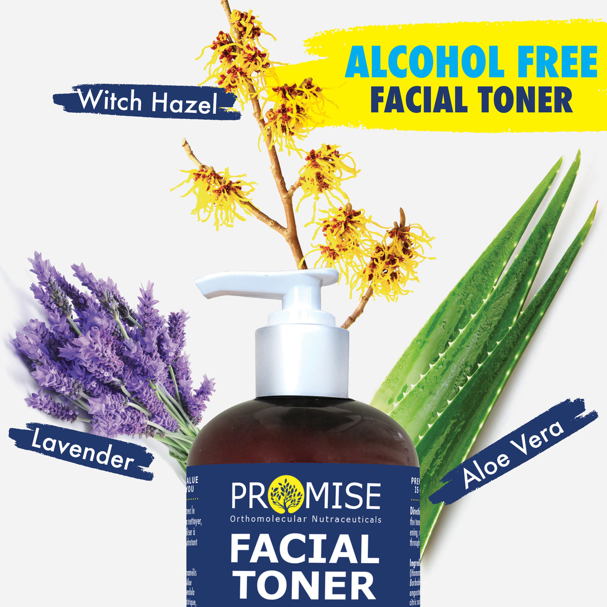 Promise Facial Toner Witch Hazel Extract and Aloe Vera Gel - 360ml ...
